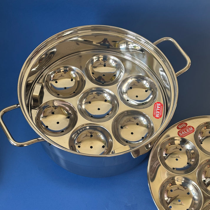 14 Idli Pot with Handle | Idli Maker Big (14 Idlis) - Annams Recipes ...
