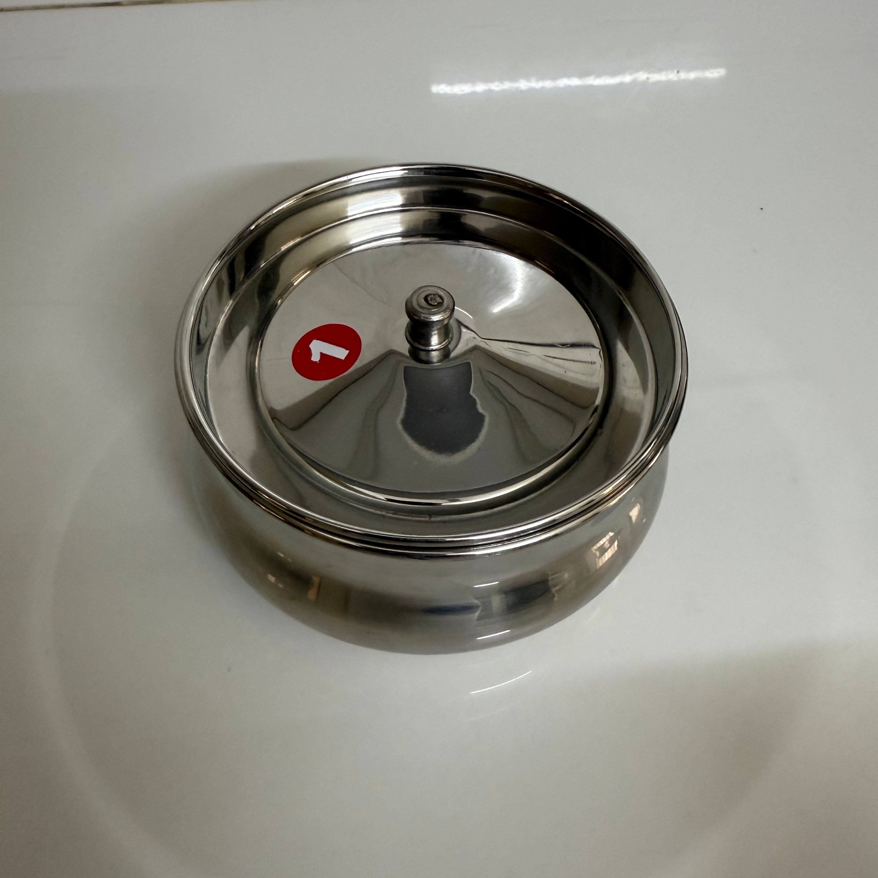 Stainless Steel Handi Pot | Small Serveware for Dining – Annams Shop