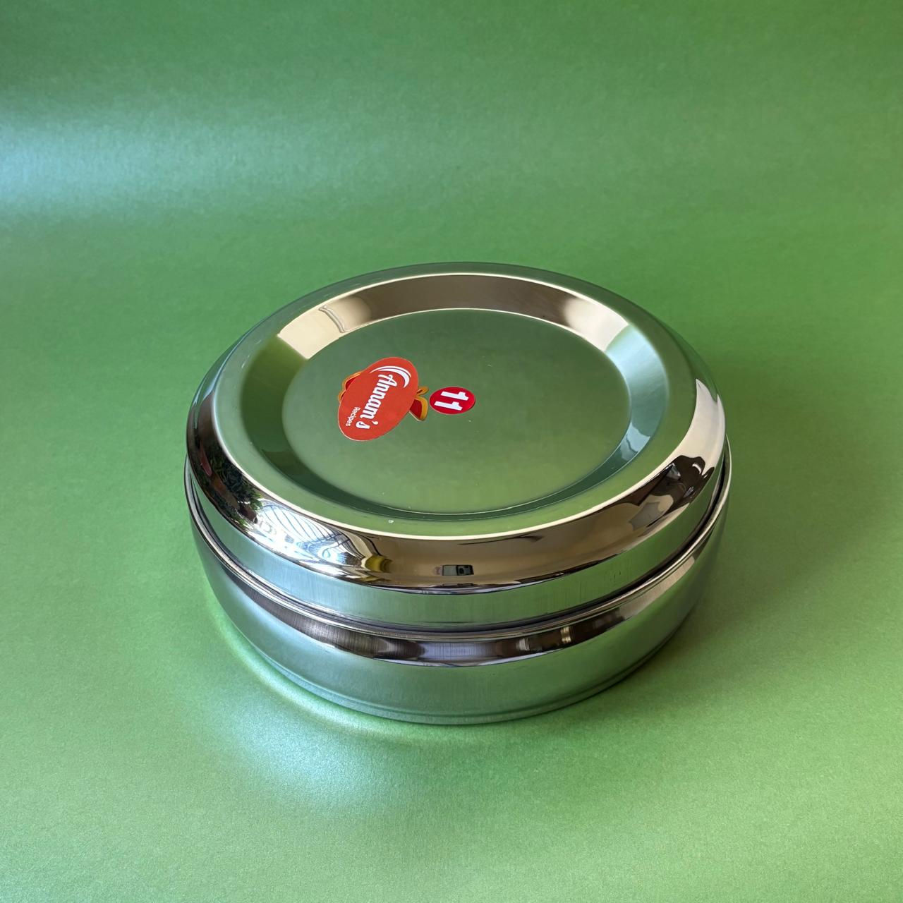 Bulging Masala box -Anjaraipetti | Stainless steel – Annams Shop