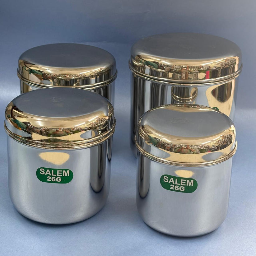 Kitchen Containers Full Dabba Set of 4 – Annams Shop